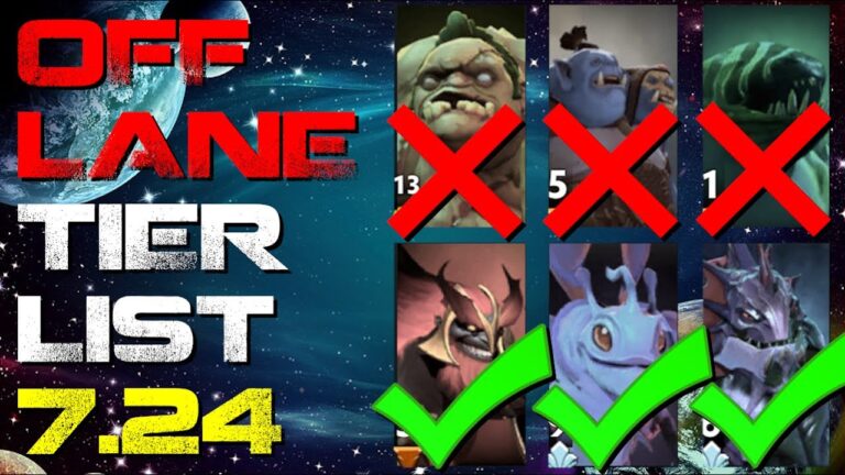 Dota 2 Patch 7.38c: DM's Top Offlane Hero Tier List